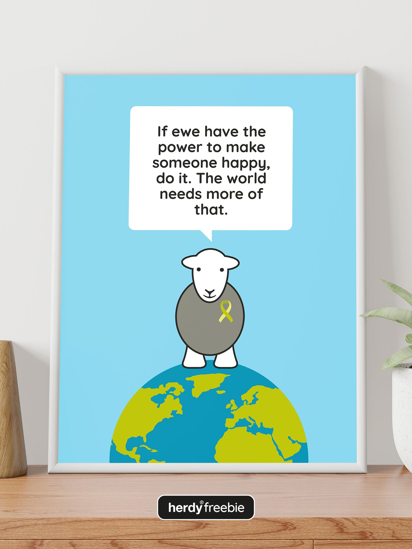 Herdy® Freebie Mental Health Day Poster - Digital Download – The Herdy ...